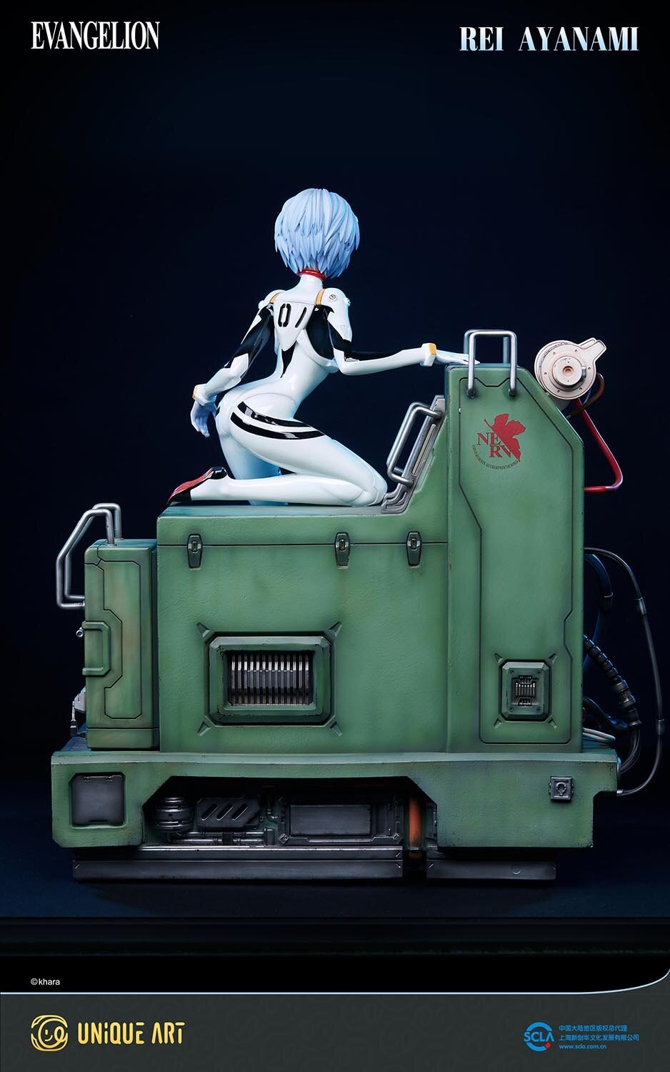 Neon Genesis Evangelion Rei Ayanami 1/4 Scale Collection Grade Figure ...