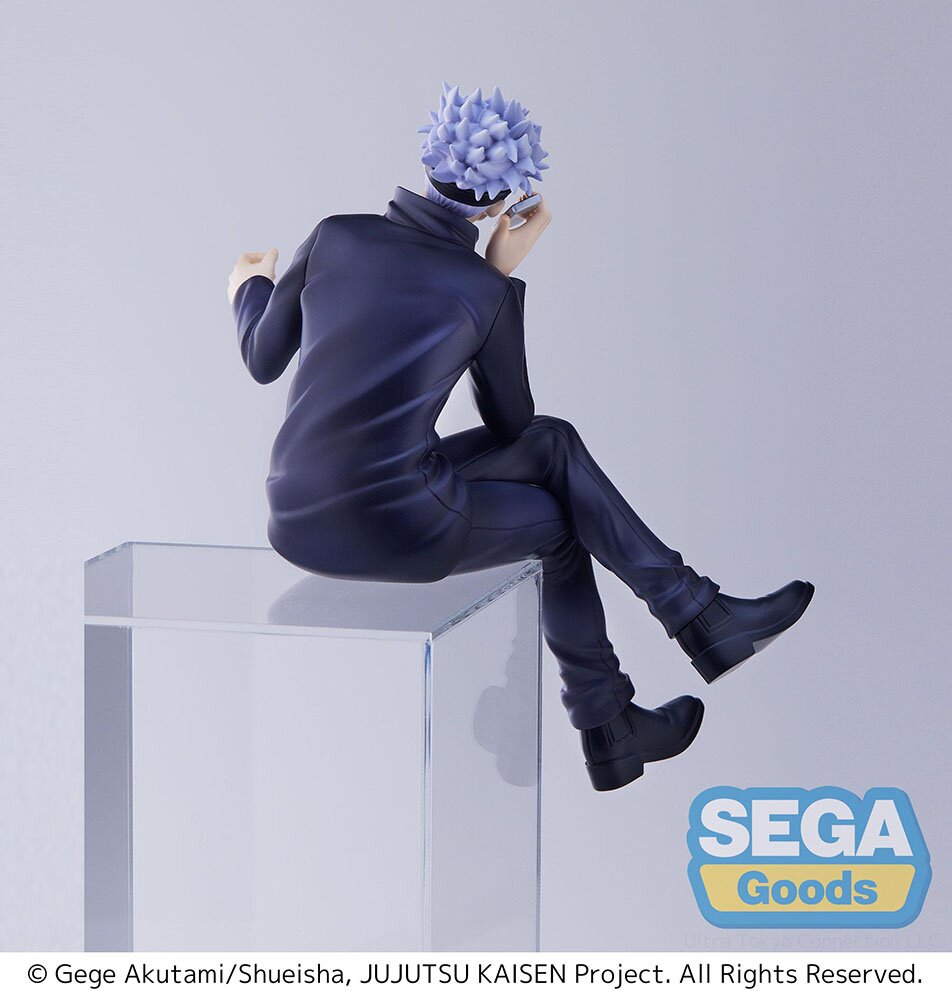Jujutsu Kaisen Satoru Gojo Premium Perching Figure: Sega Interactive ...
