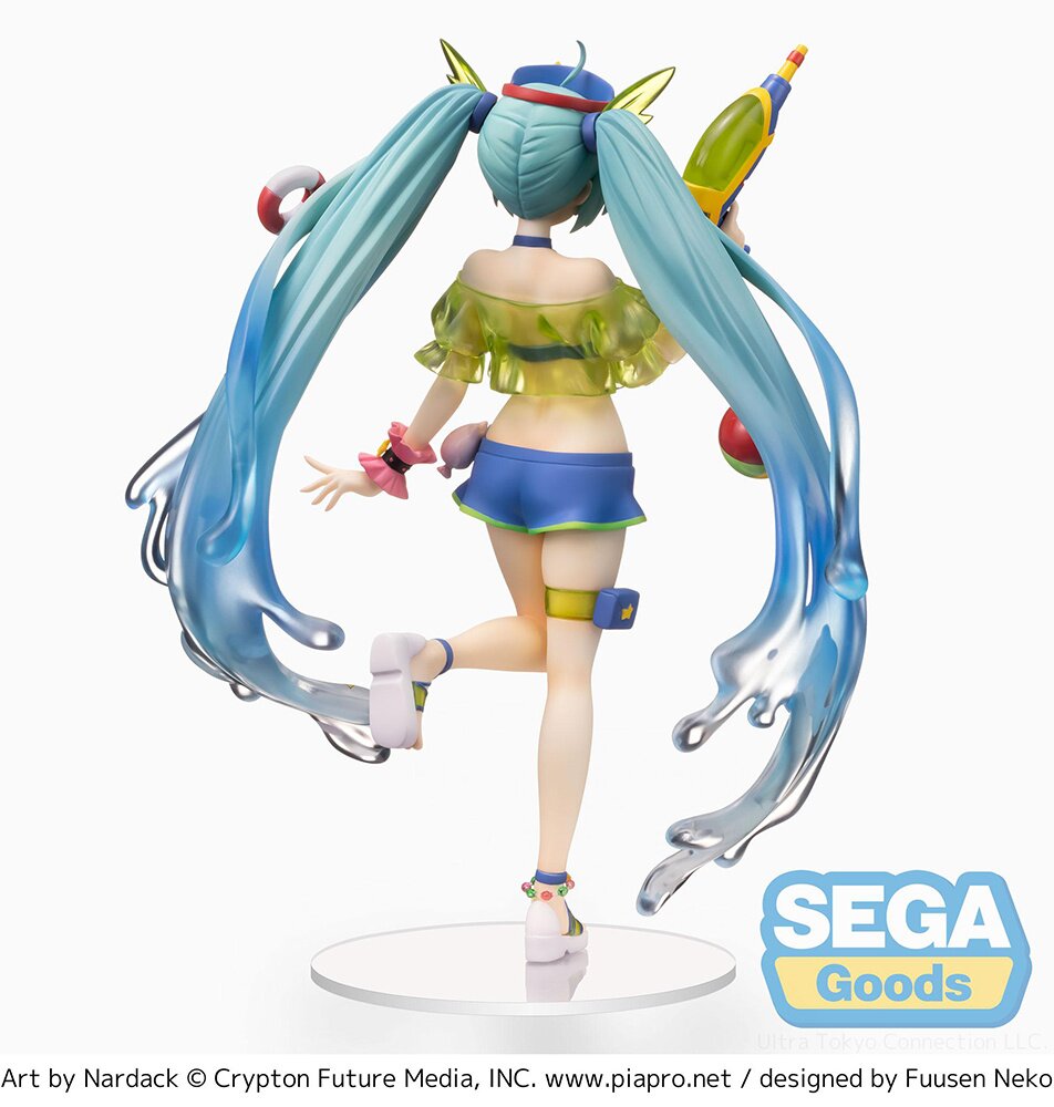 Hatsune Miku: Splash Parade Ver. Super Premium Figure: Sega Interactive ...