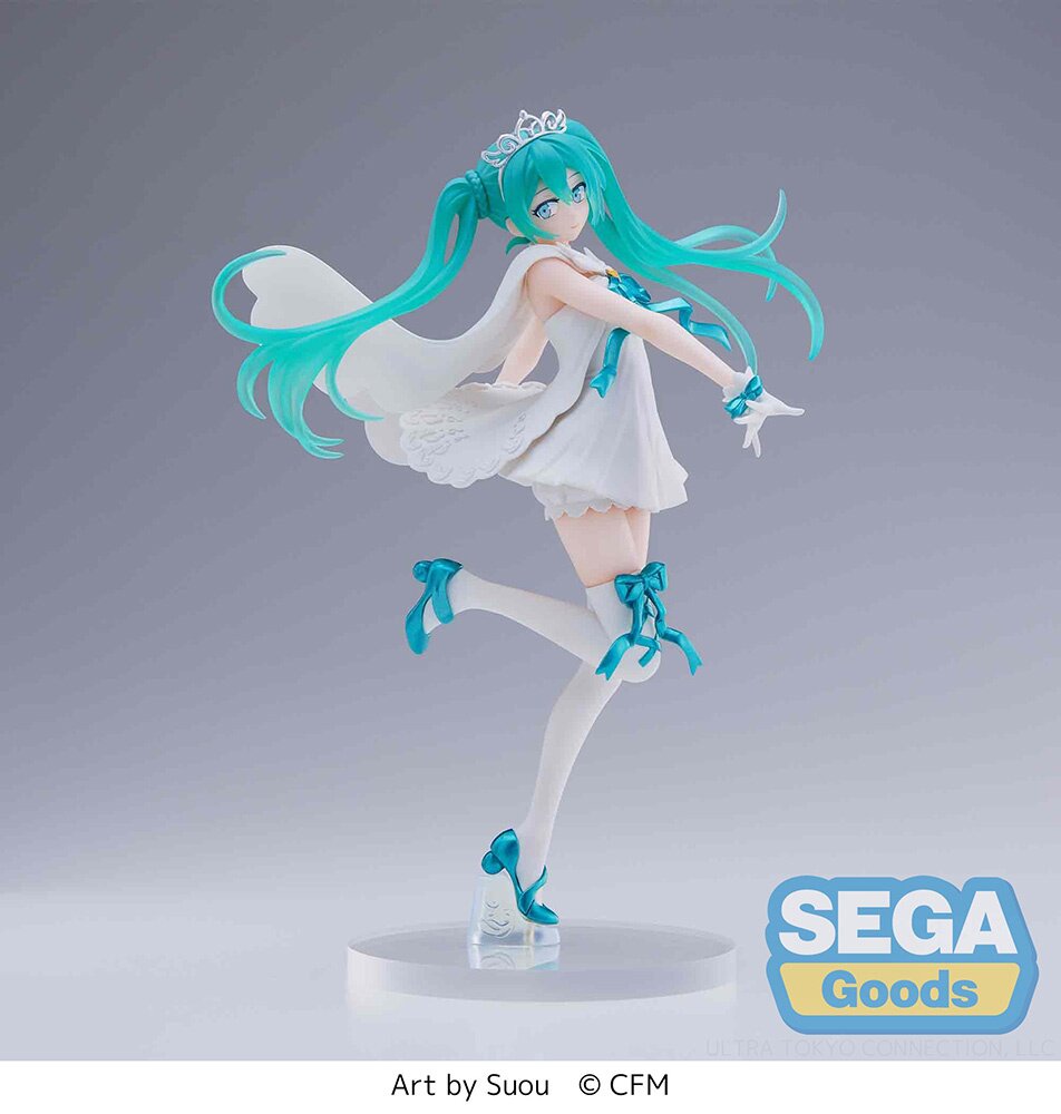 Hatsune Miku: 15th Anniversary Suou Ver. Super Premium Figure: Sega ...