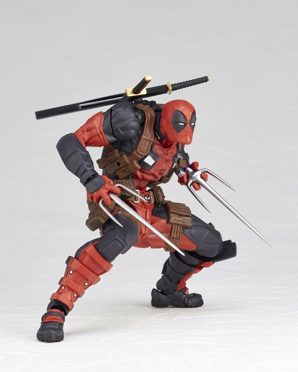 Revoltech Amazing Yamaguchi Deadpool Ver. 2.5: KAIYODO - Tokyo Otaku ...