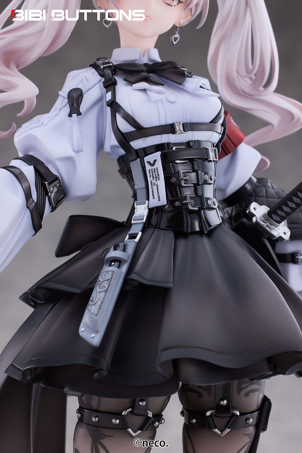 Fukashin Ryouiki Ruka Standard Edition 1/7 Scale Figure: Bibi Buttons ...