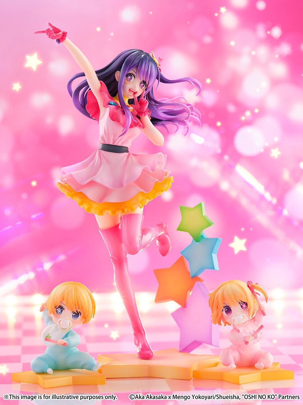 Oshi no Ko Ai, Aqua and Ruby 1/7 Scale Figure - Tokyo Otaku Mode (TOM)