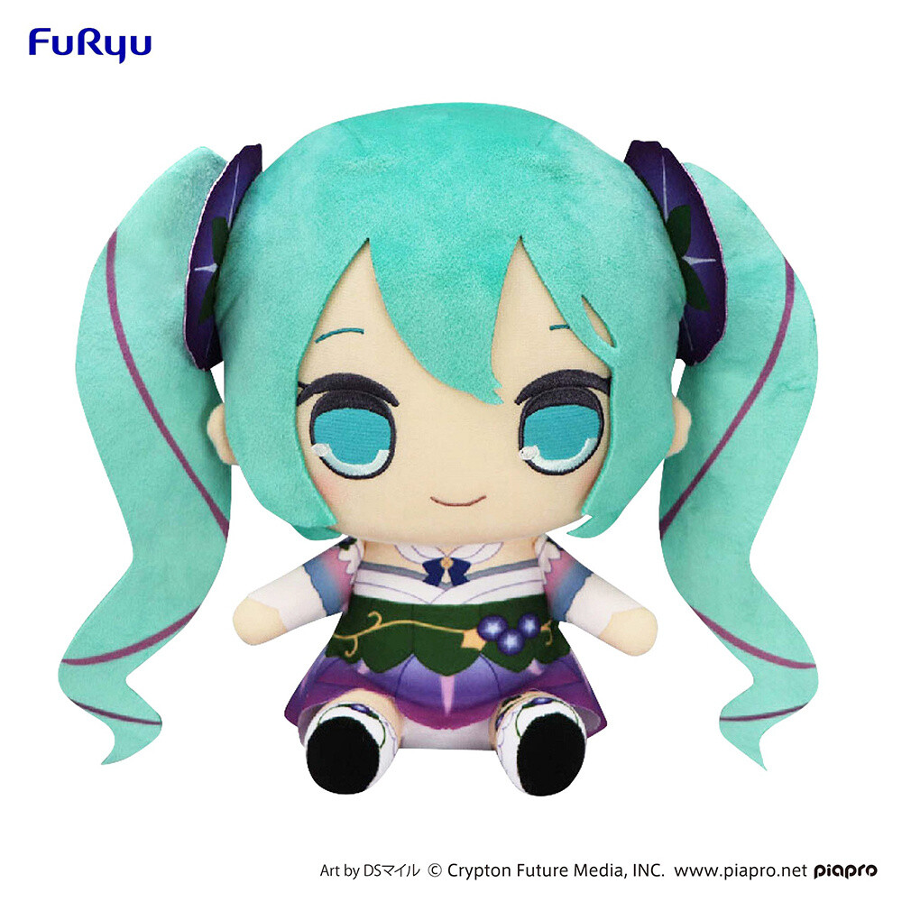 Hatsune Miku Kyurumaru Morning Glory Big Plush Toy Furyu Tokyo Otaku