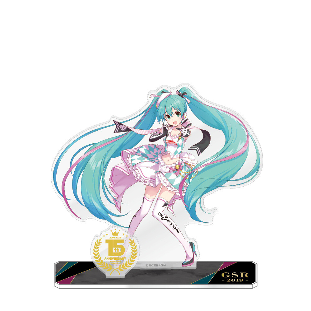 Hatsune Miku GT Project 15th Anniversary 2019 Ver. Acrylic Stand ...
