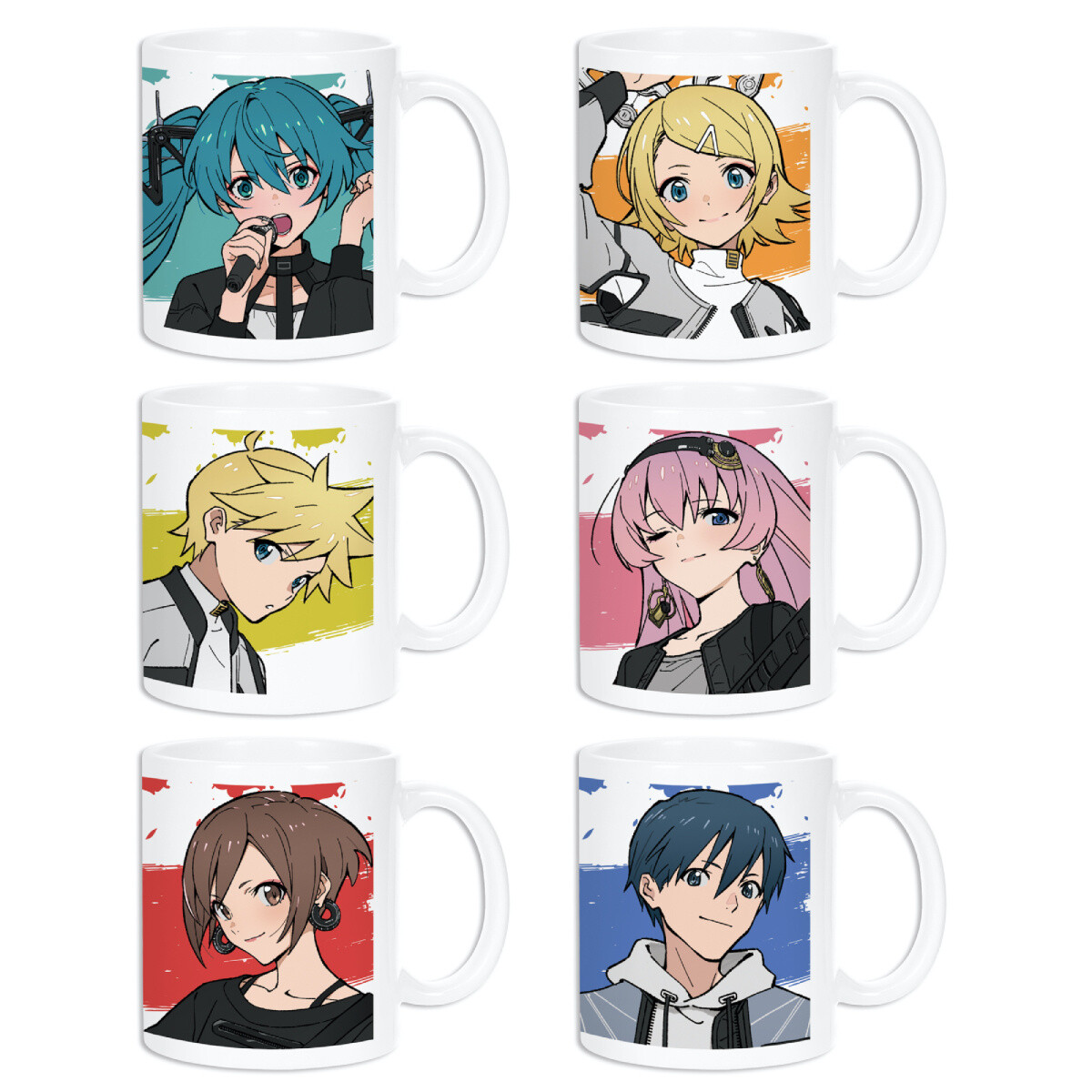 Piapro Characters: Band Ver. Art by tarou2 Mug Collection - Tokyo Otaku ...