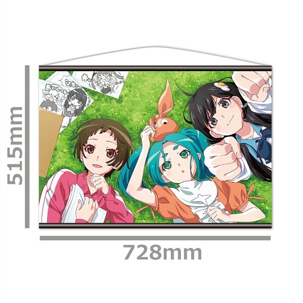 Monogatari Series B2 Tapestry Nadeko & Yotsugi & Tsukihi - Tokyo Otaku ...