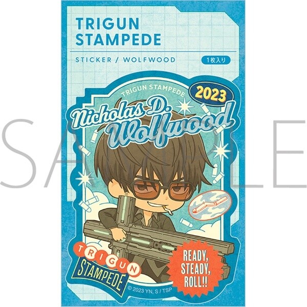 Trigun Stampede Chibi Character Sticker - Tokyo Otaku Mode (TOM)