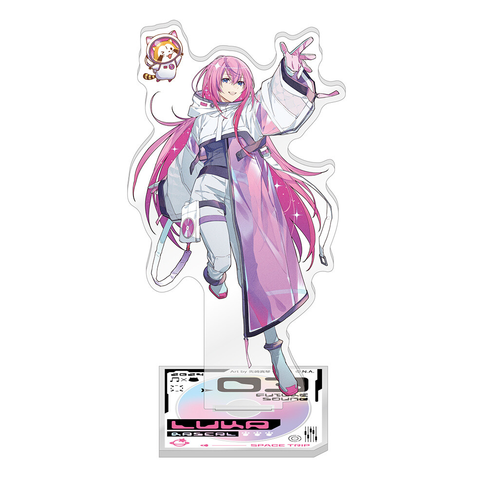 Hatsune Miku x Rascal the Raccoon 2024 Acrylic Stand Megurine Luka ...
