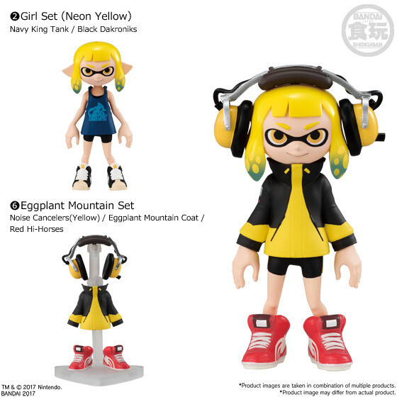 [Splatoon] 2 Gear Collection Vol. 1: Bandai - Tokyo Otaku Mode (TOM)