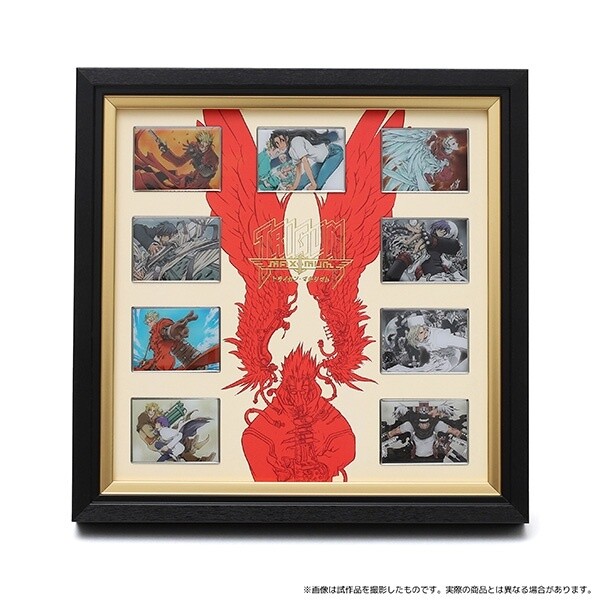 Trigun Maximum Pin Badge Collection with Wood Frame - Tokyo Otaku Mode ...