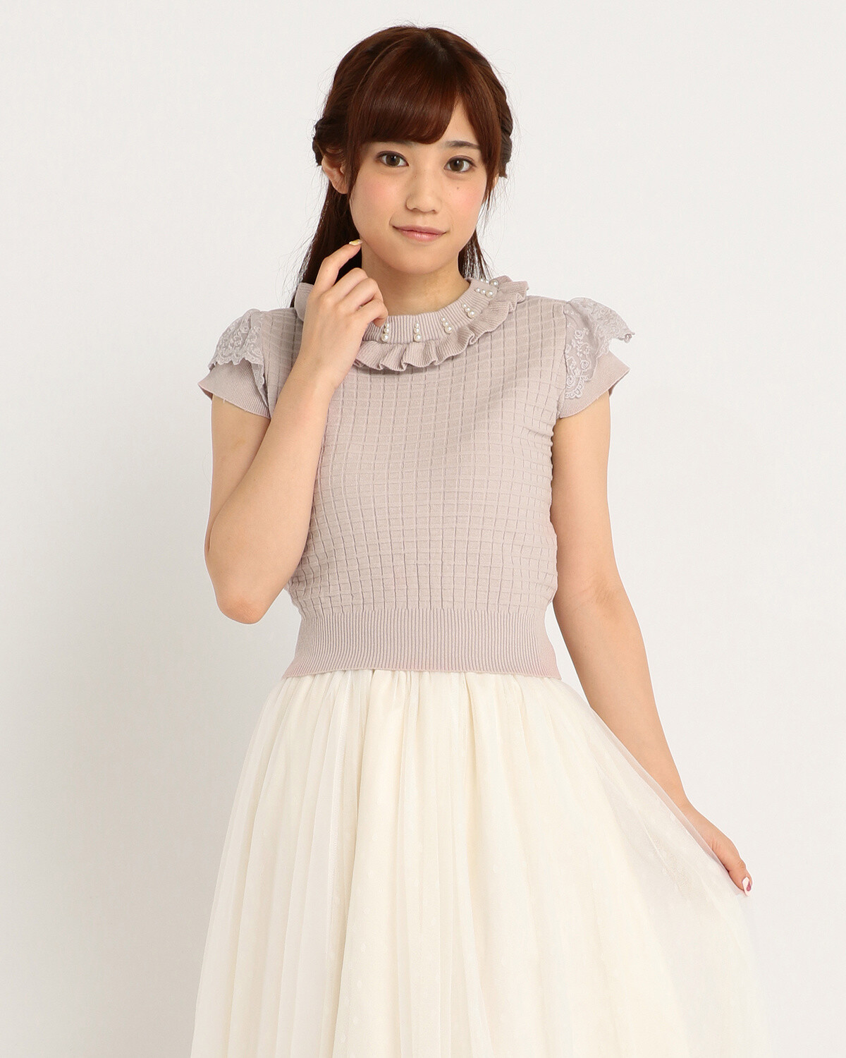 Liz Lisa Sleeveless Knit Top W Pearls Liz Lisa Tokyo Otaku Mode Tom
