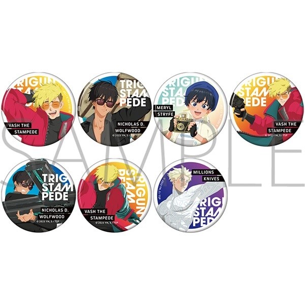 Trigun Stampede Character Badge Collection - Tokyo Otaku Mode (TOM)