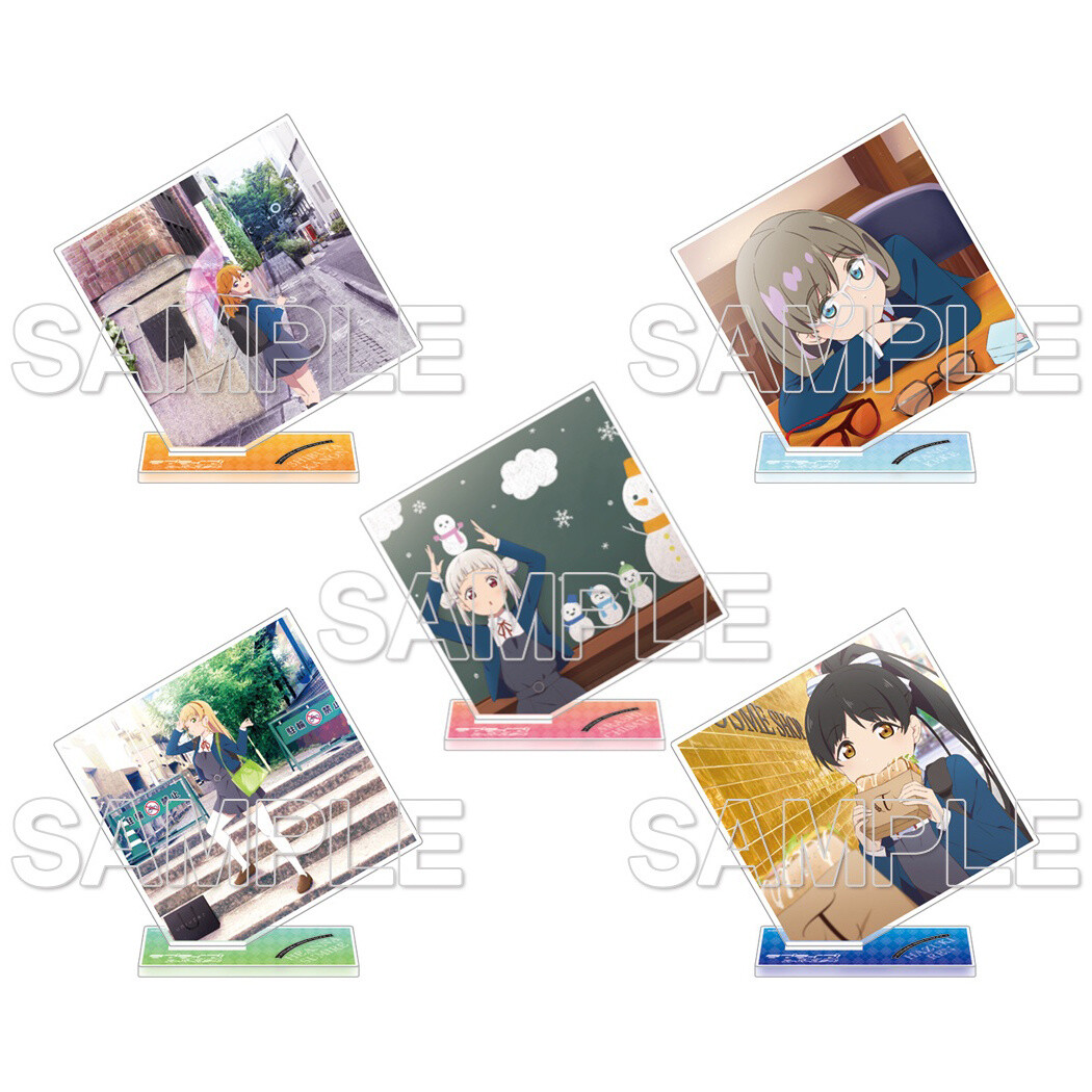 Love Live! Superstar!! Bae Bae Liella! Acrylic Card Stand Collection ...