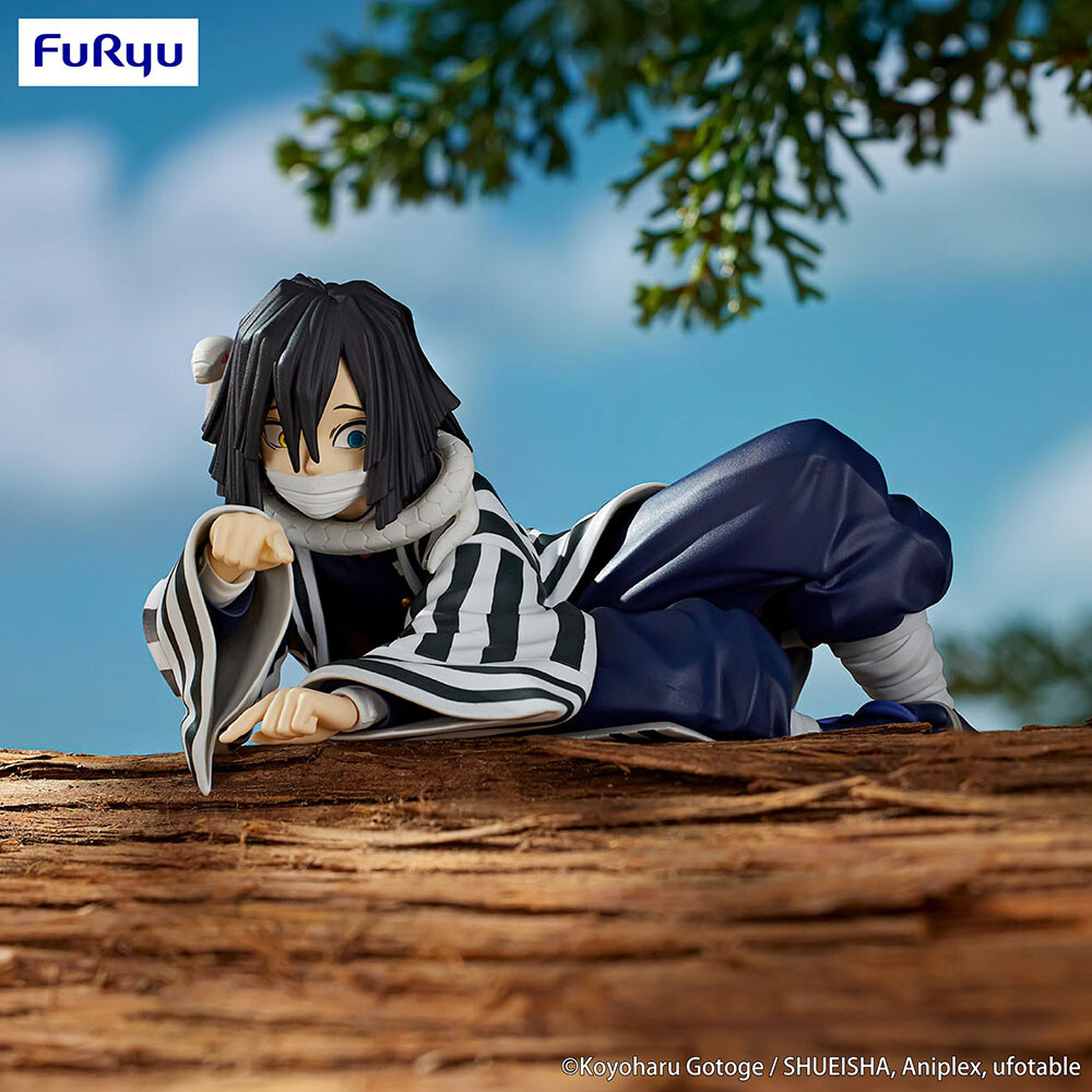 Demon Slayer: Kimetsu no Yaiba Obanai Iguro Noodle Stopper Figure ...