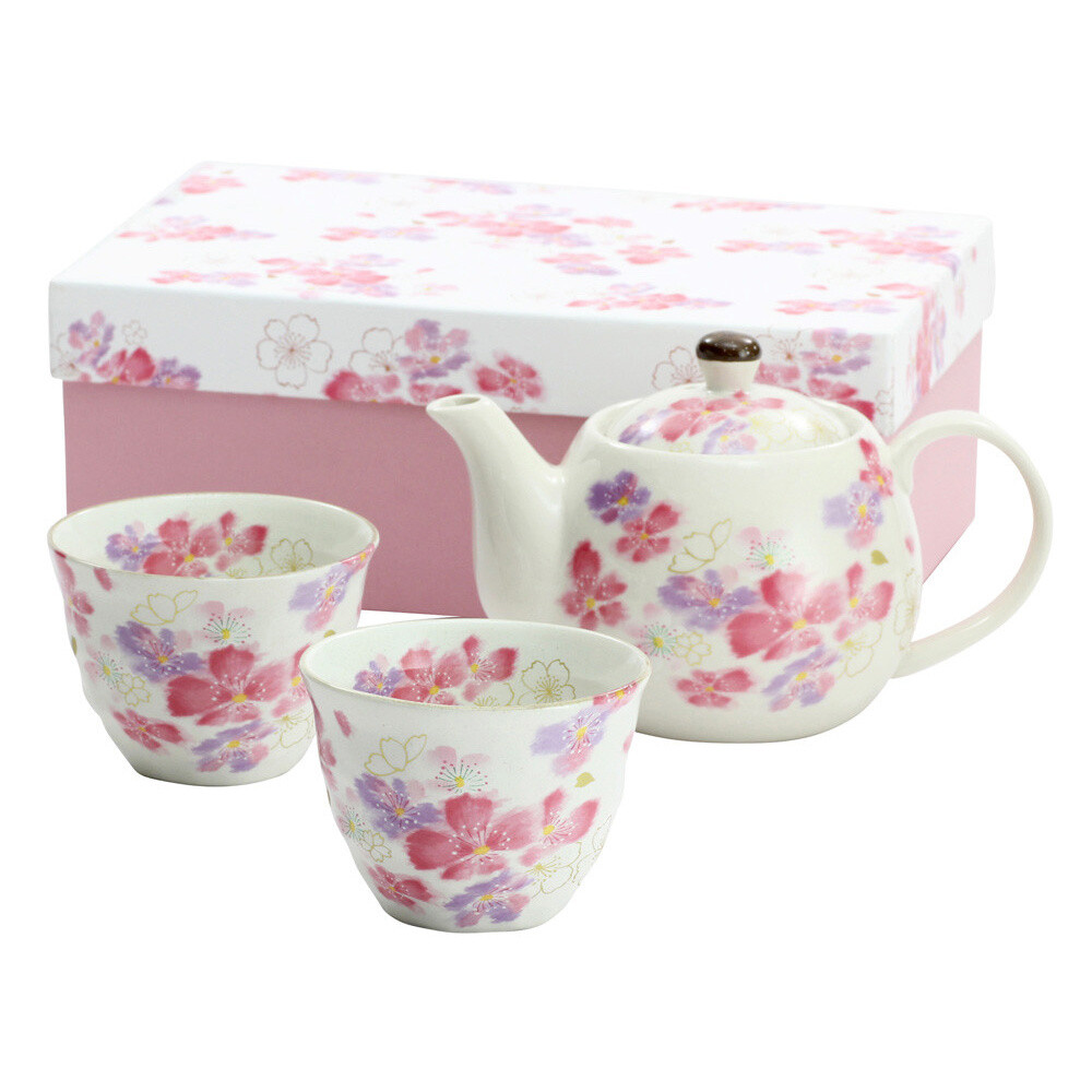 Hana Hitohira Mino Ware Tea Set - Tokyo Otaku Mode (TOM)