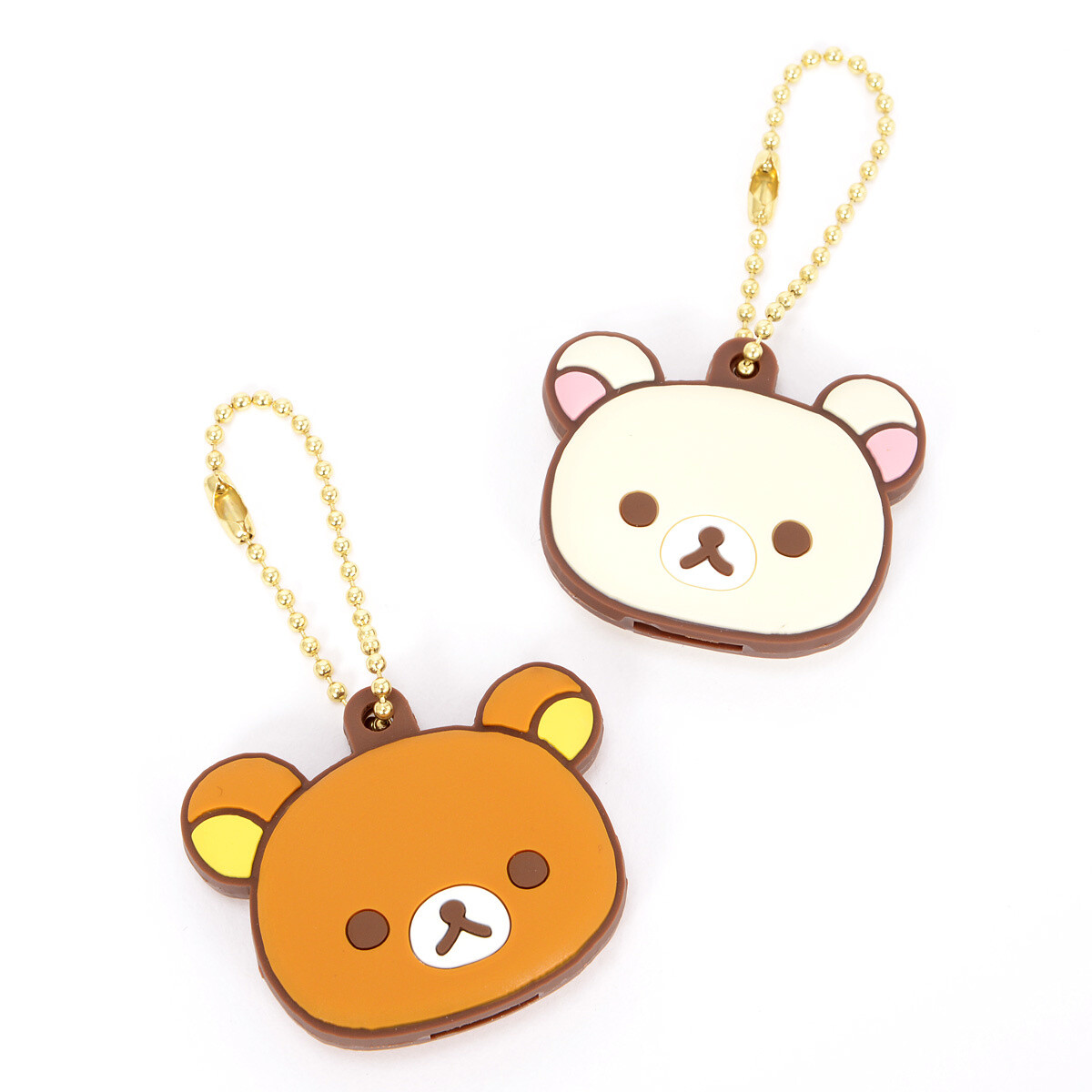 Rilakkuma Key Cover Pair - Rilakkuma & Korilakkuma: San-X - Tokyo Otaku ...