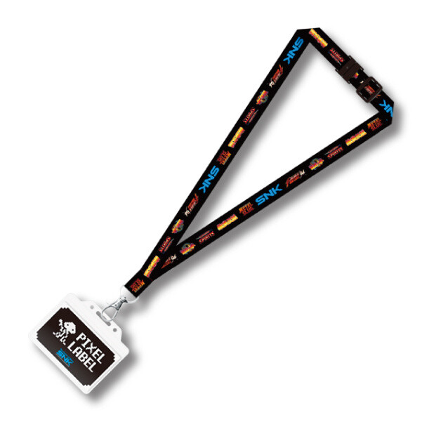 Pixel Label Vol. 2 Early Logo Neck Strap - Tokyo Otaku Mode (TOM)