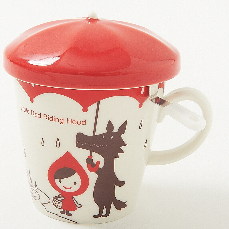 Decole Otogicco Little Red Riding Hood Umbrella Mug with Lid - Tokyo ...