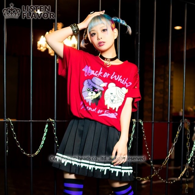 LISTEN FLAVOR Shirokuma & Kurokuma Top - Tokyo Otaku Mode (TOM)