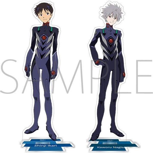 Rebuild of Evangelion Shinji & Kaworu Plugsuit Acrylic Stand - Tokyo Otaku Mode (TOM)