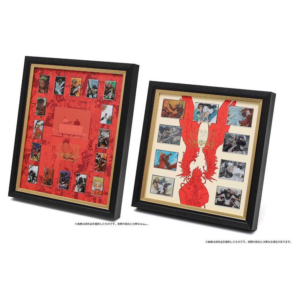 Trigun Maximum Pin Badge Collection with Wood Frame - Tokyo Otaku Mode ...