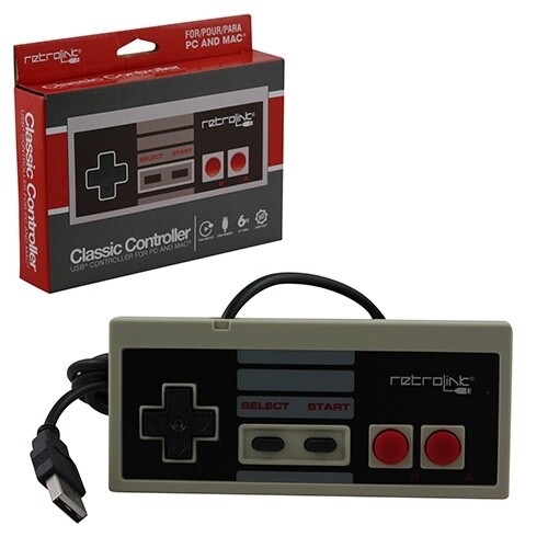 Wired NES-Style USB Controller for PC & Mac: Nintendo - Tokyo Otaku ...