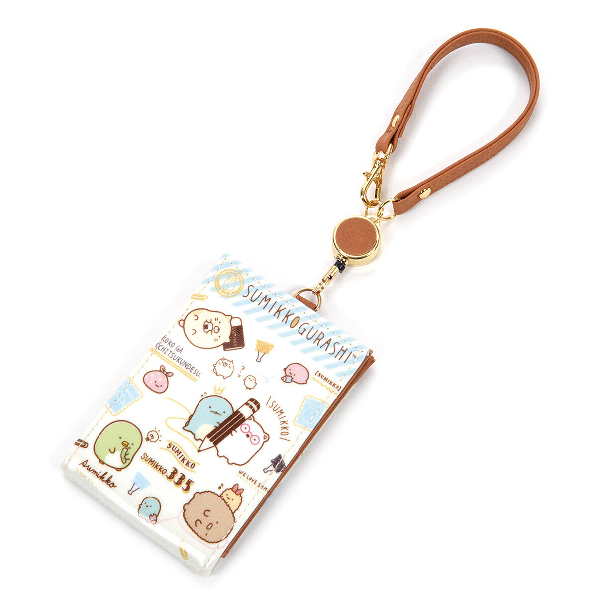 Sumikko Gurashi Studying Sumikko Reel Pass Case: San-X - Tokyo Otaku ...