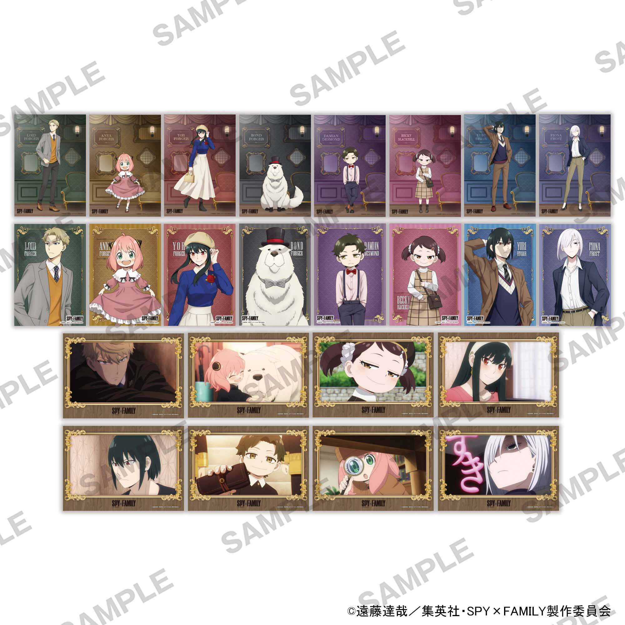 Spy x Family Photo-style Illustrations Collection Trad Ver. Collection ...
