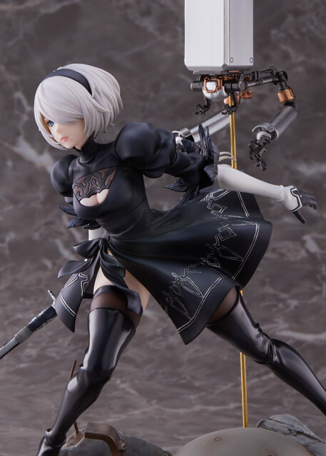 NieR: Automata Ver 1.1a 2B: Deluxe Ver. 1/7 Scale Figure: Aniplex - Tokyo Otaku Mode (TOM)