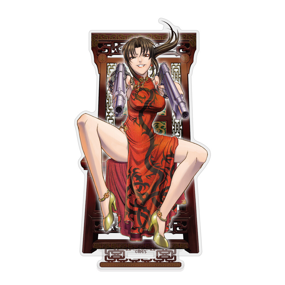 Black Lagoon Acrylic Stand Revy: Chinese Dress Ver. - Tokyo Otaku Mode (TOM)