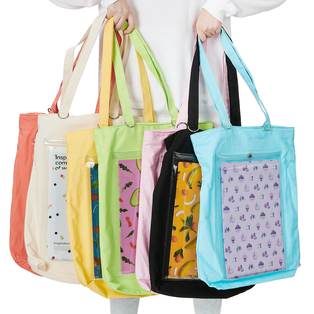 TOM Ita-bag: Lite Clear File Tote (Vertical) - Tokyo Otaku Mode (TOM)