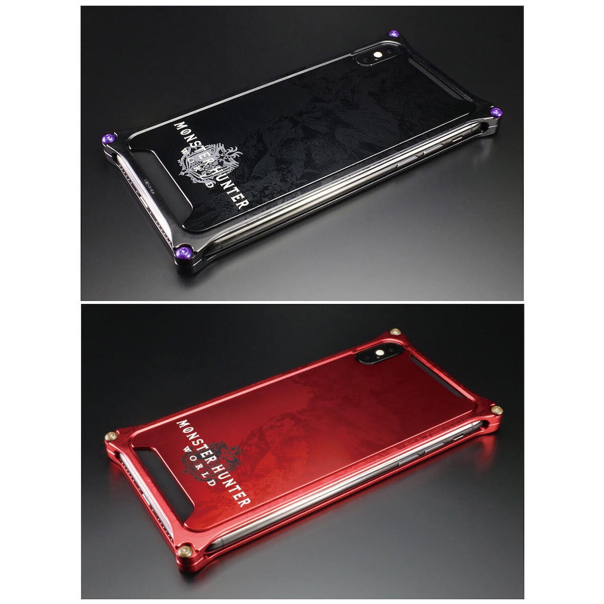 Monster Hunter: World x Gild Design Nergigante iPhone X/XS Solid Bumper ...