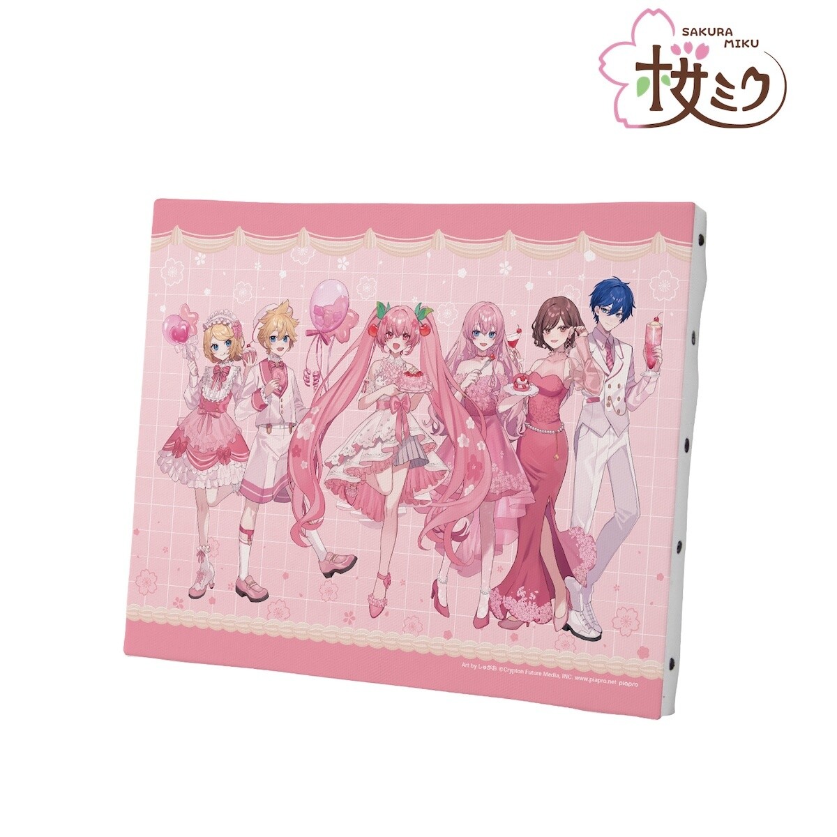 Sakura Miku Group: Sakura Party Ver. Art by Shugao Canvas Board - Tokyo ...