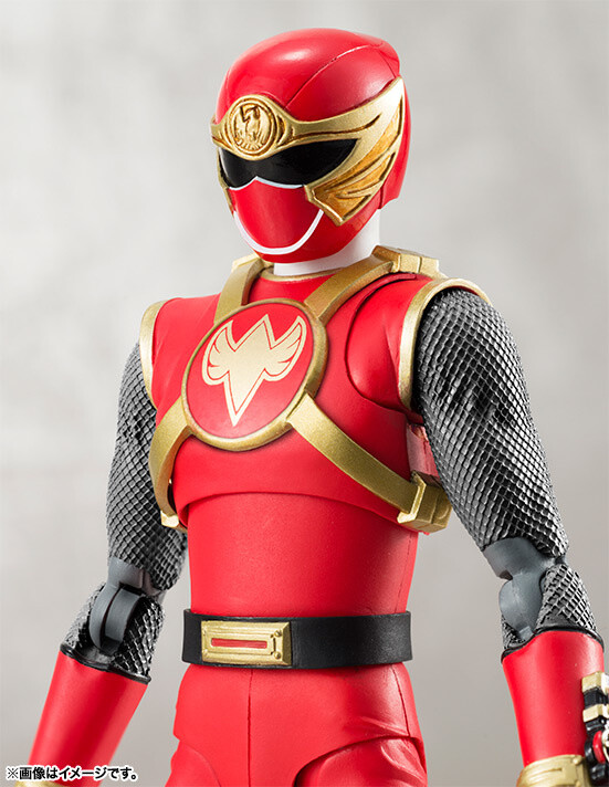 S.H.Figuarts Power Rangers Ninja Storm Red Wind Ranger: Bandai - Tokyo ...