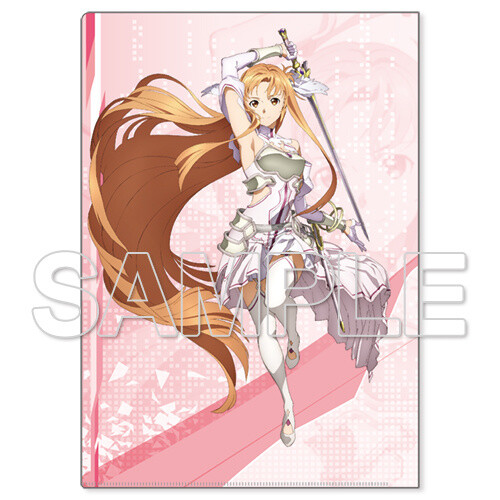 Sword Art Online Cover Collection Kirito & Asuna Clear File Set - Tokyo ...