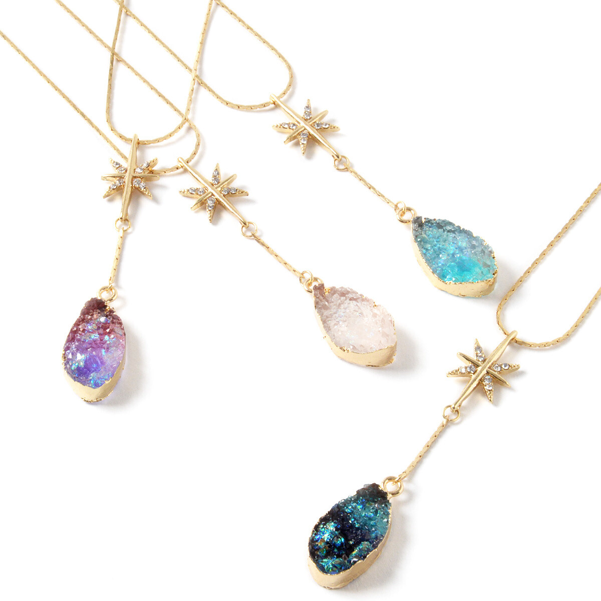 Osewaya Magical Teardrop Stone Necklace: Osewaya - Tokyo Otaku Mode (TOM)