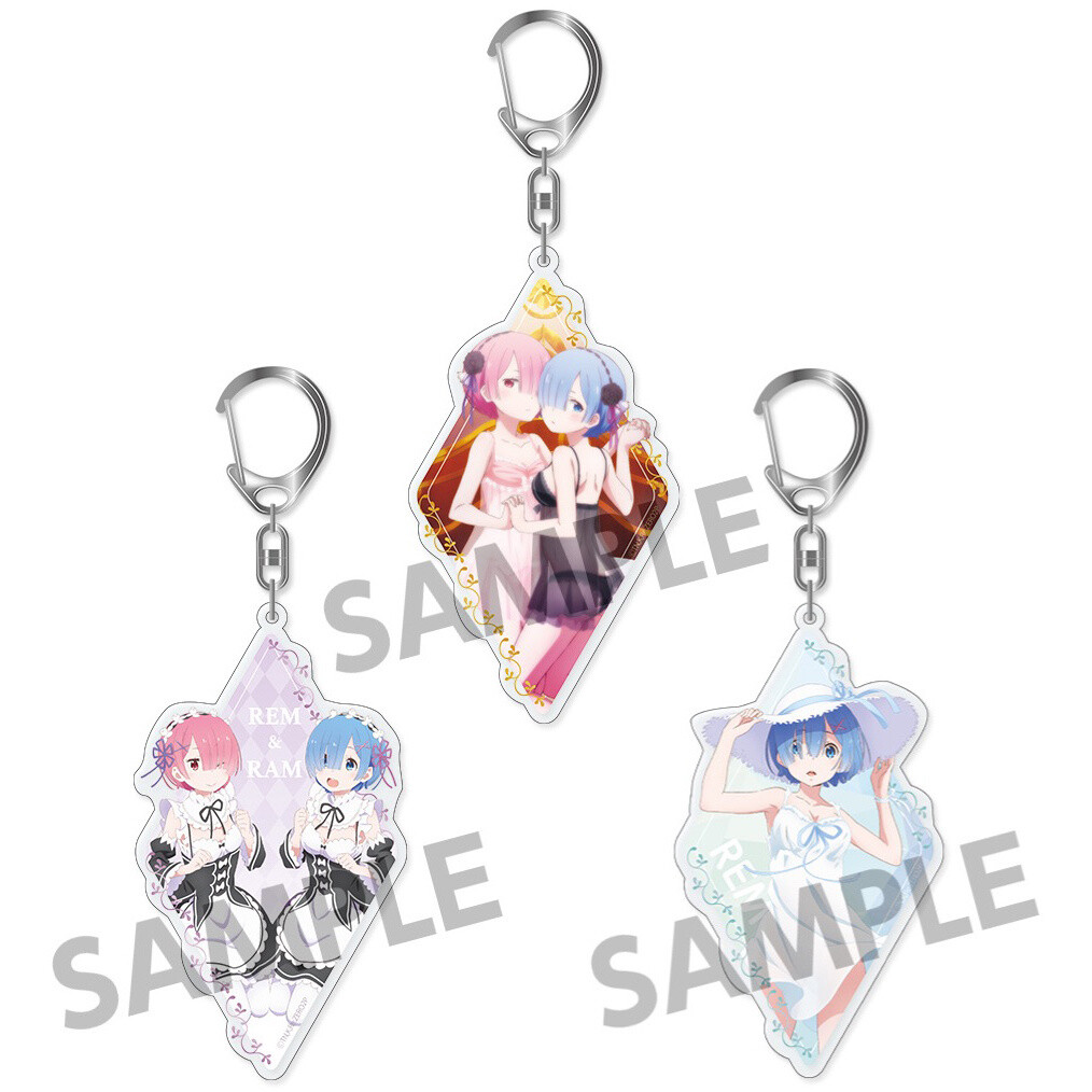 Re:Zero Big Acrylic Keychain Collection: Hobby Stock - Tokyo Otaku Mode ...