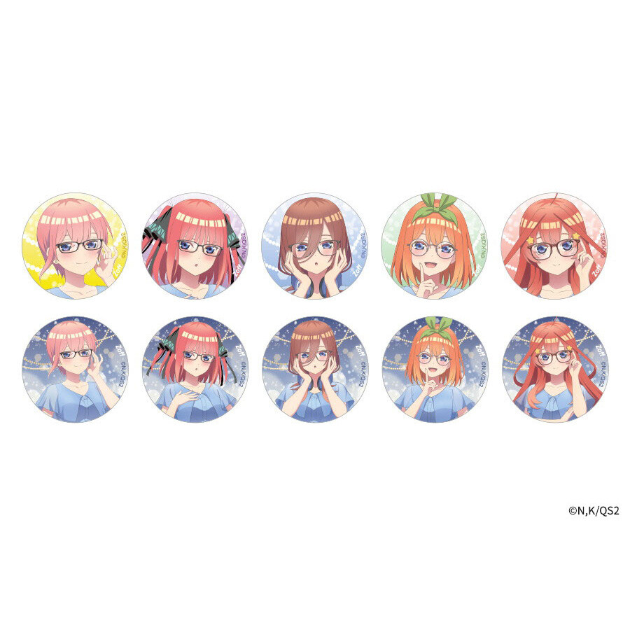 The Quintessential Quintuplets Specials2 Tradable Tin Badges Complete ...