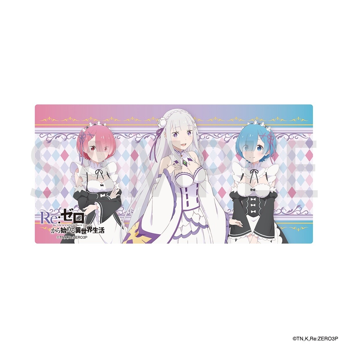 Re:Zero -Starting Life in Another World- 3rd Season Desk Mat Emilia ...