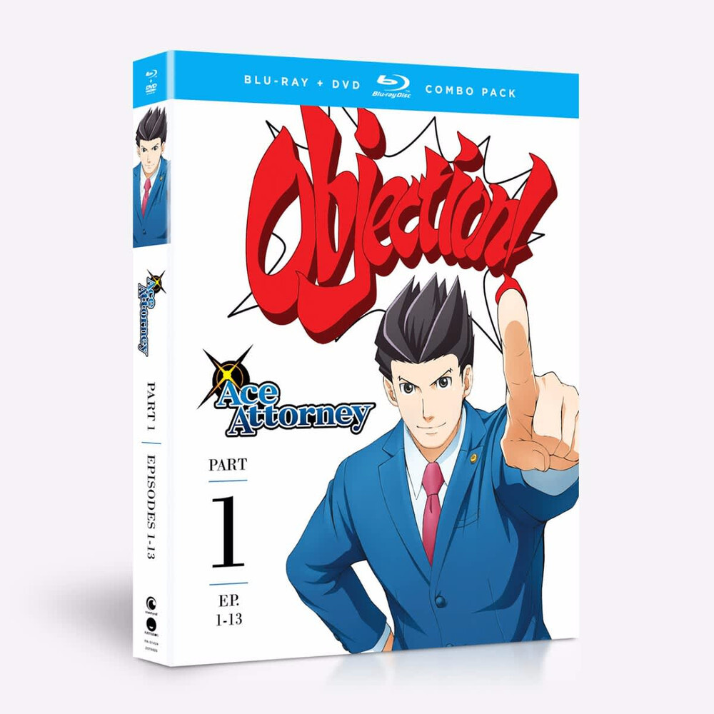 Ace Attorney: Part 1 Blu-ray/DVD Combo Pack - Tokyo Otaku Mode (TOM)