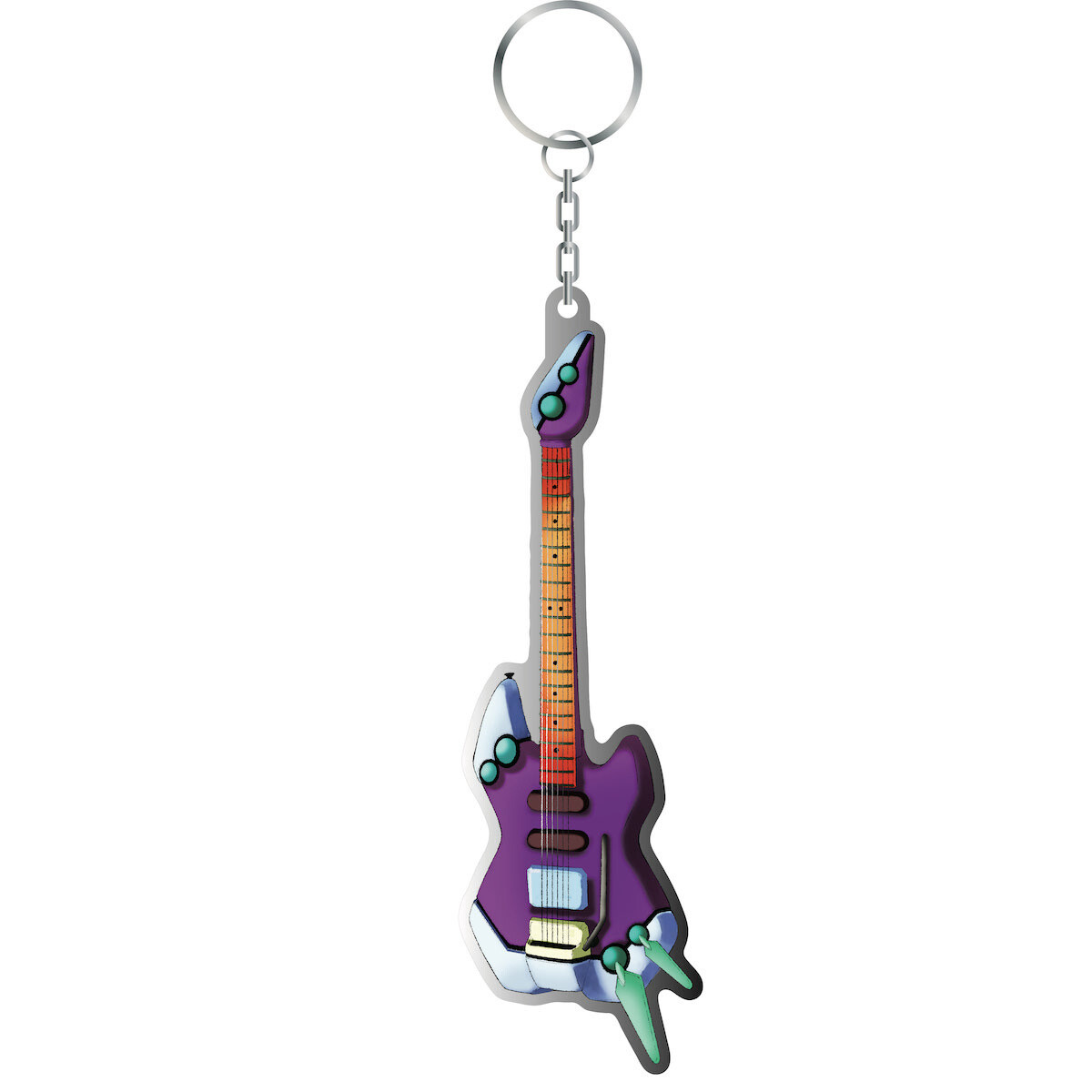 MACROSS 7 BASARA EXPLOSION 2022 Metal Guitar Keychain - Tokyo Otaku ...