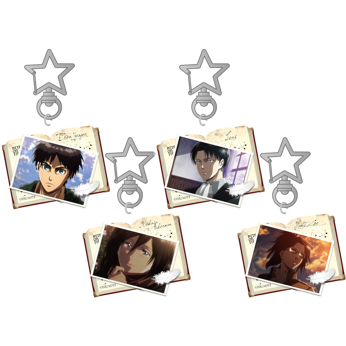 Attack on Titan Acrylic Charm Collection - Tokyo Otaku Mode (TOM)