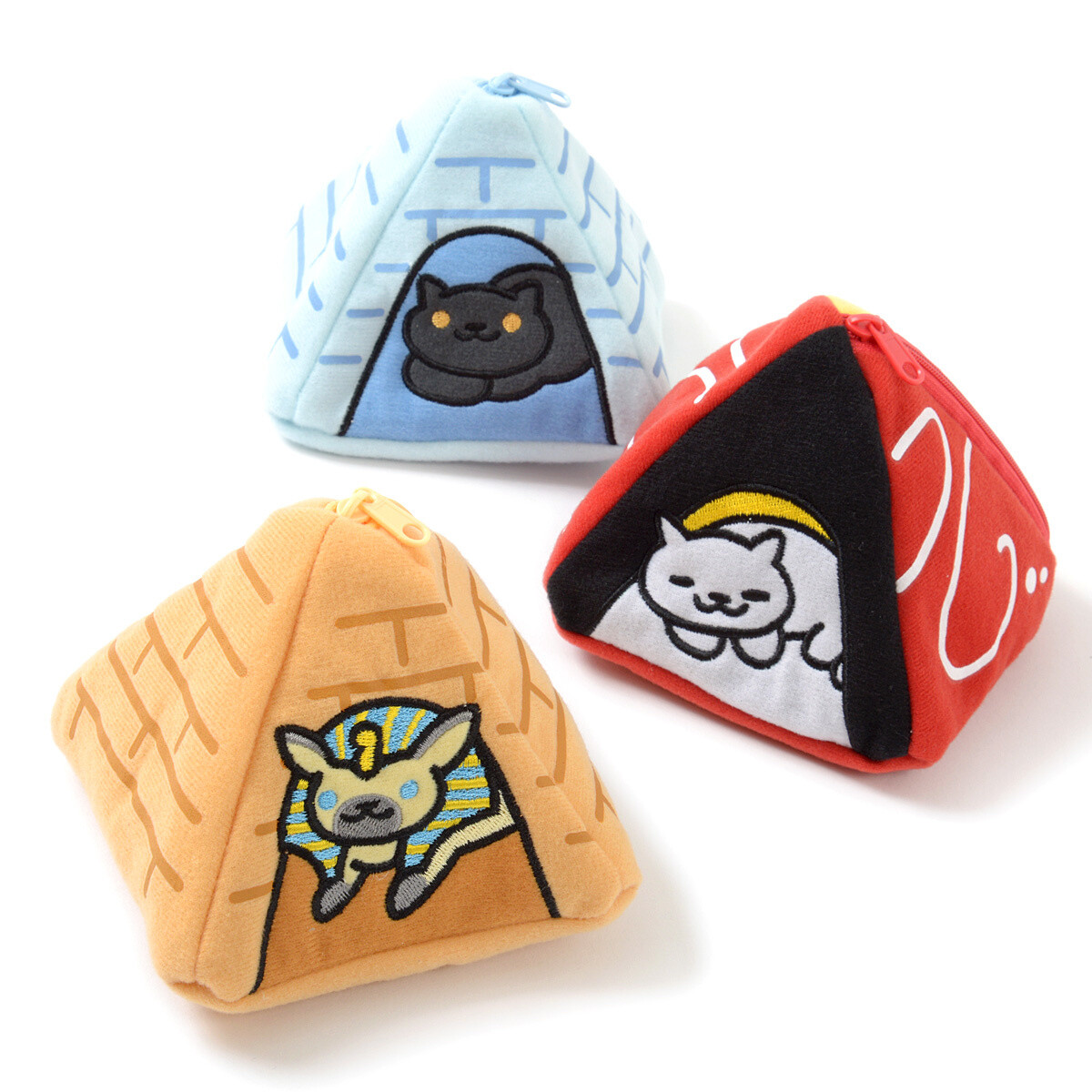 Neko Atsume Pyramid Plush Pouches: Banpresto - Tokyo Otaku Mode (TOM)