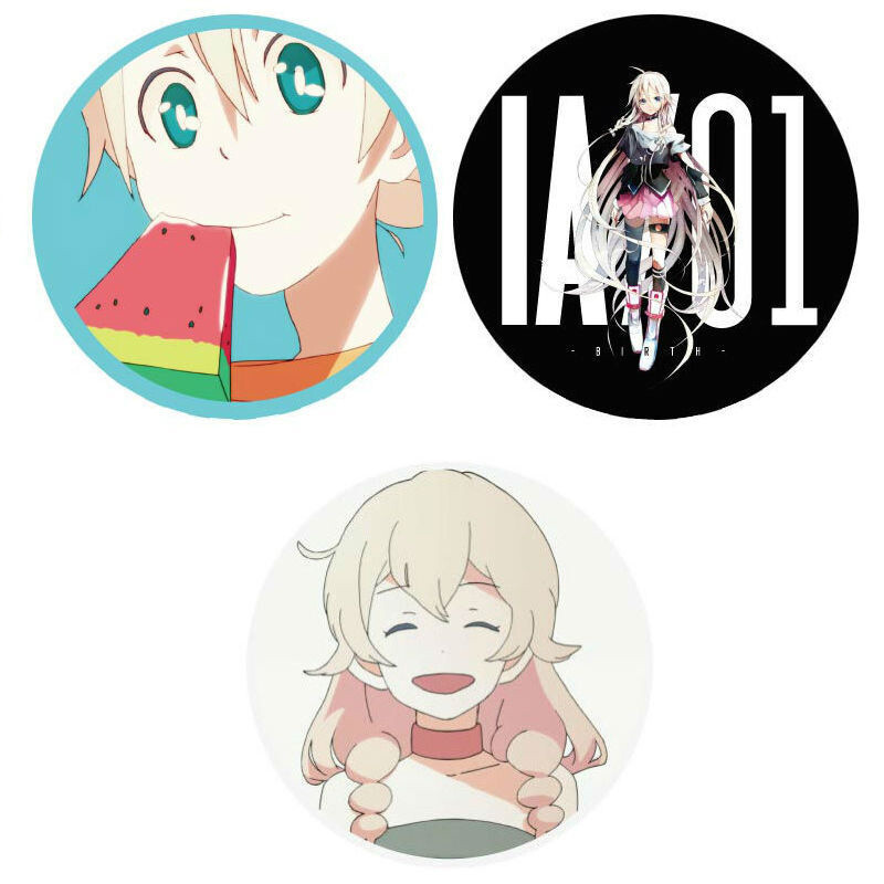 IA-chan Tin Badge Set: 1stPLACE - Tokyo Otaku Mode (TOM)
