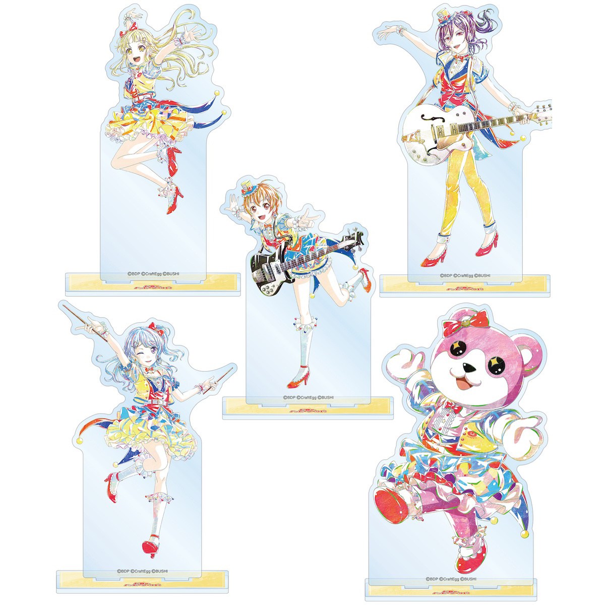 BanG Dream! Girls Band Party! Ani-Art Hello Happy World! Big Acrylic ...