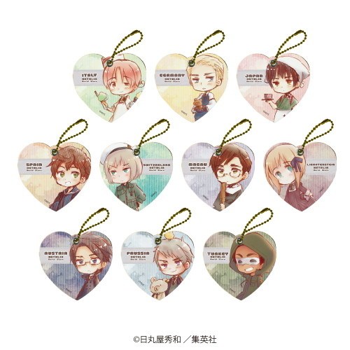 Hetalia: World Stars Leather Charm Collection Vol. 1 Box Set - Tokyo ...