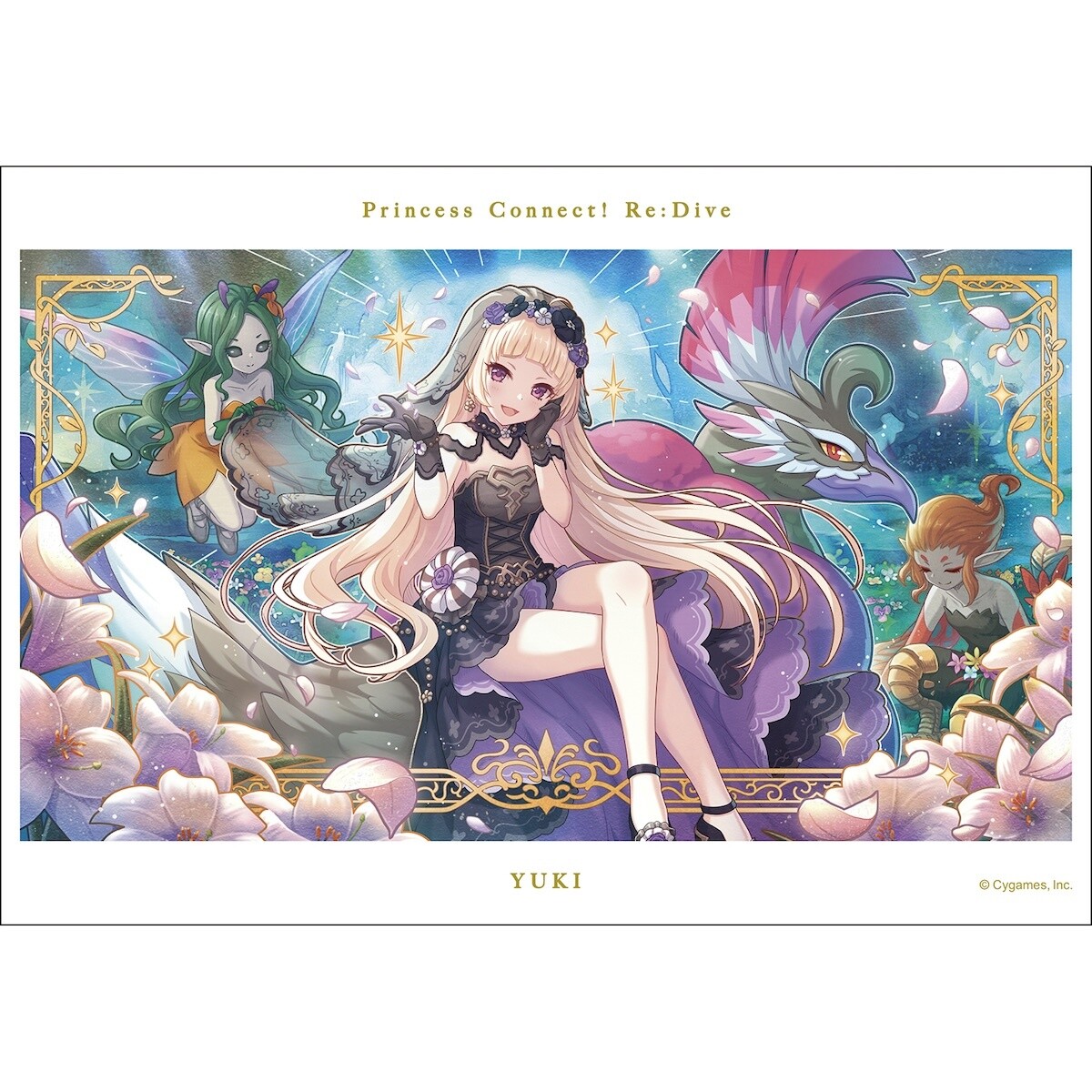 Princess Connect! Re:Dive Canvas Art Yuki (Ceremonial Dress): Medicos ...