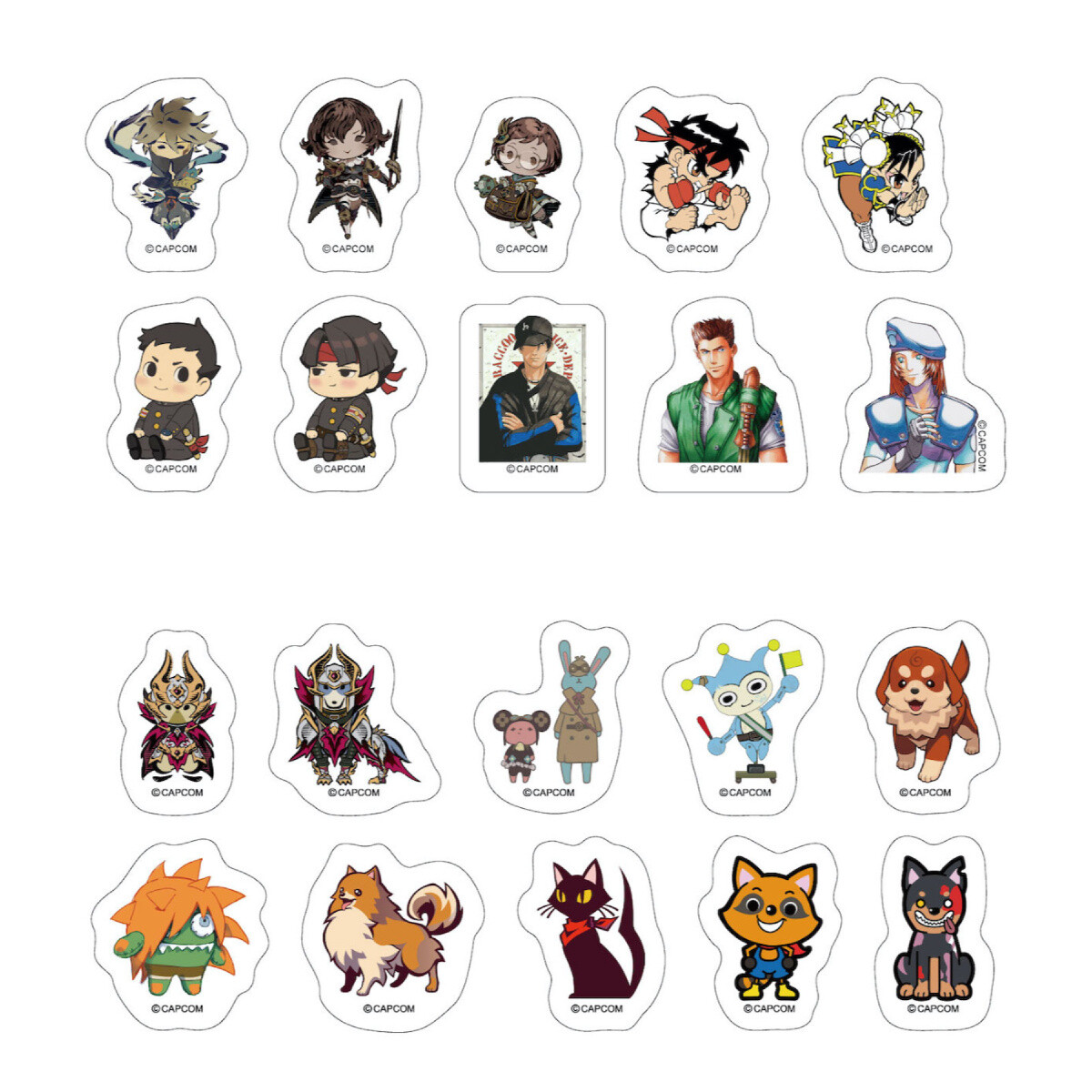 Capcom Flake Sticker Set - Tokyo Otaku Mode (TOM)