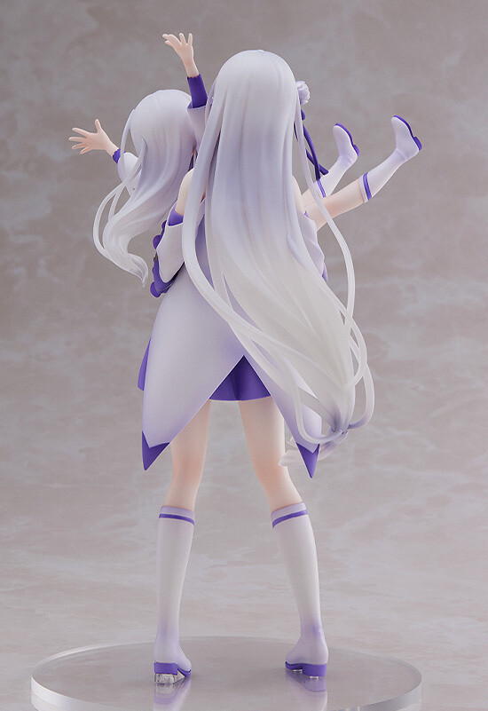 Re:Zero -Starting Life in Another World- Emilia & Childhood Emilia 1/7 Scale Figure - Tokyo ...